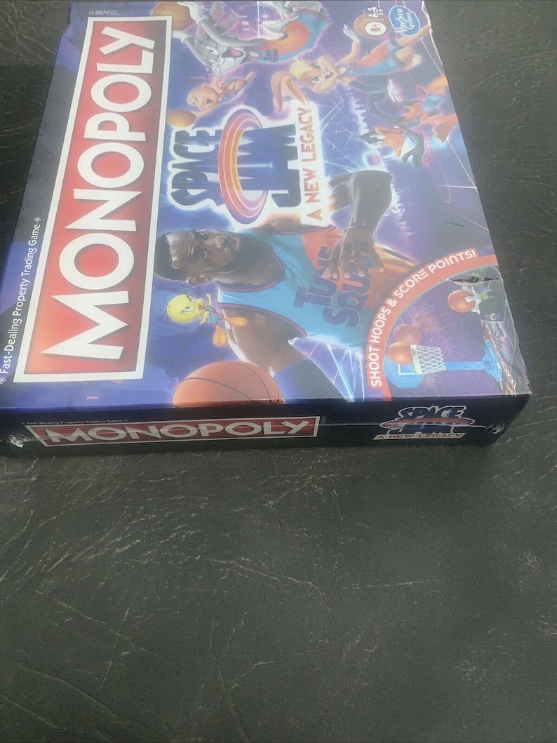 Monopoly: Space Jam A New Legacy Edition Board Game - Lebron James ...
