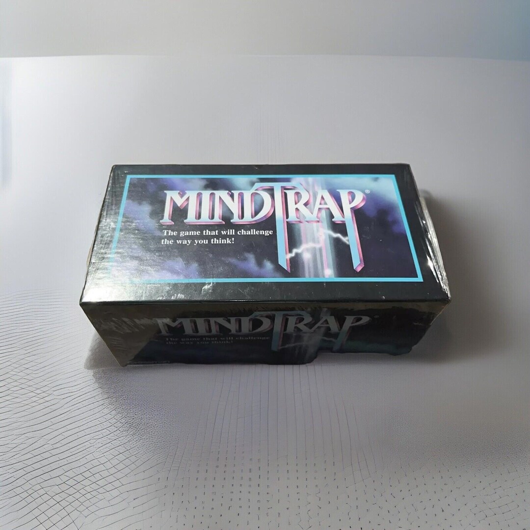 Mindtrap 1996 New in Box Mind Trap Board Trivia Card Game Factory ...