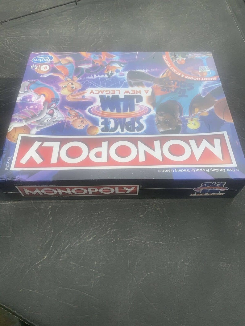 Monopoly: Space Jam A New Legacy Edition Board Game - Lebron James ...