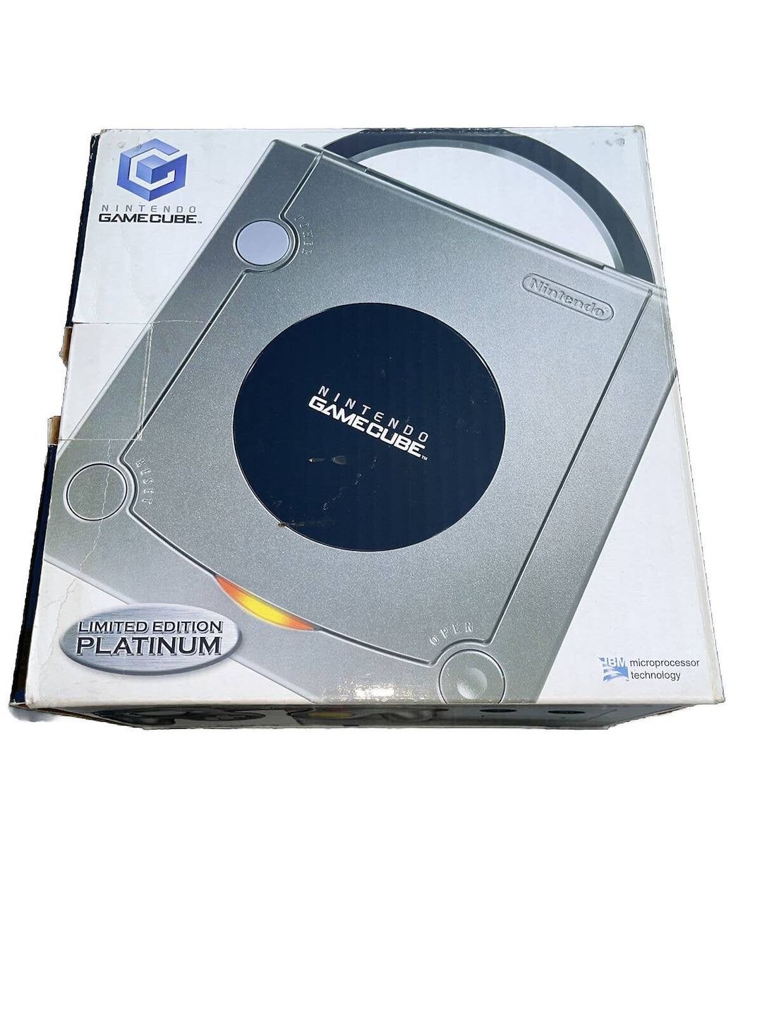 Nintendo Gamecube Platinum Console Silver With Box Manual & - Etsy