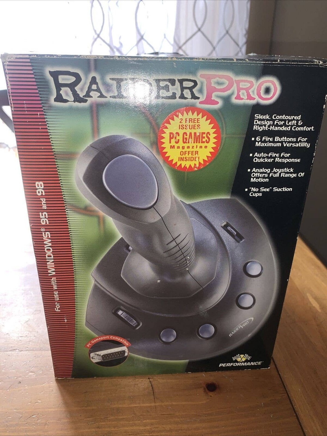 Interact P210 Performance Raider Pro Joystick for Windows 95/98 Vintage ...
