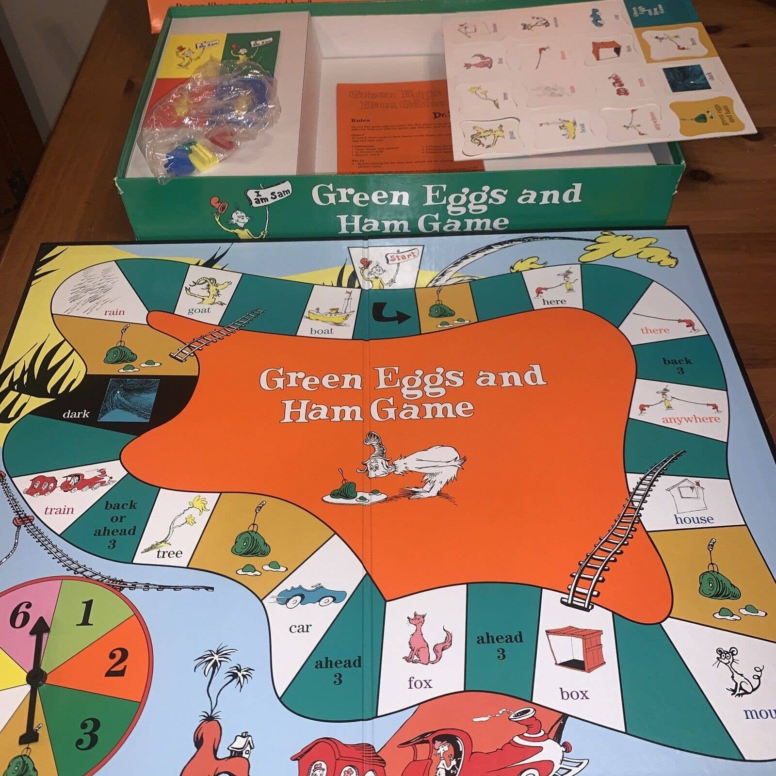 Green Eggs and Ham Board Game Dr. Seuss University Games Brand NEW Open ...