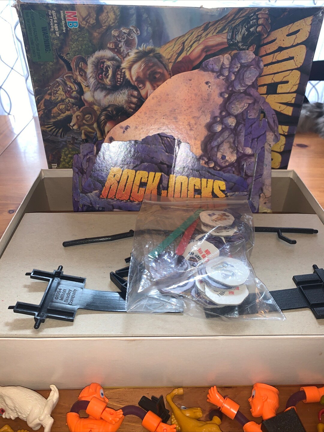 Rock Hocks the Cliffhanger Game With 2 Super Stretching Climbers by ...