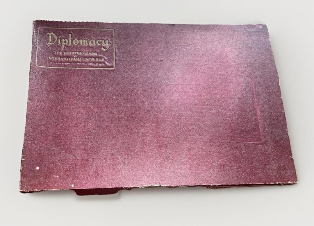 Diplomacy 1971 Board Game Complete W/instructions and Wooden Pieces - Etsy