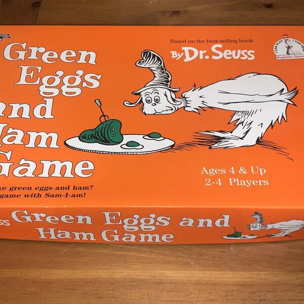 Green Eggs Ham Game - Etsy