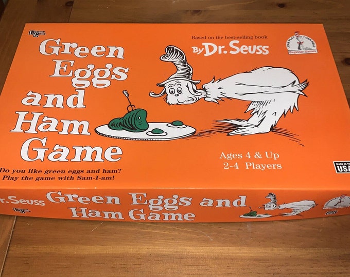 Green Eggs and Ham Board Game Dr. Seuss University Games Brand NEW Open ...