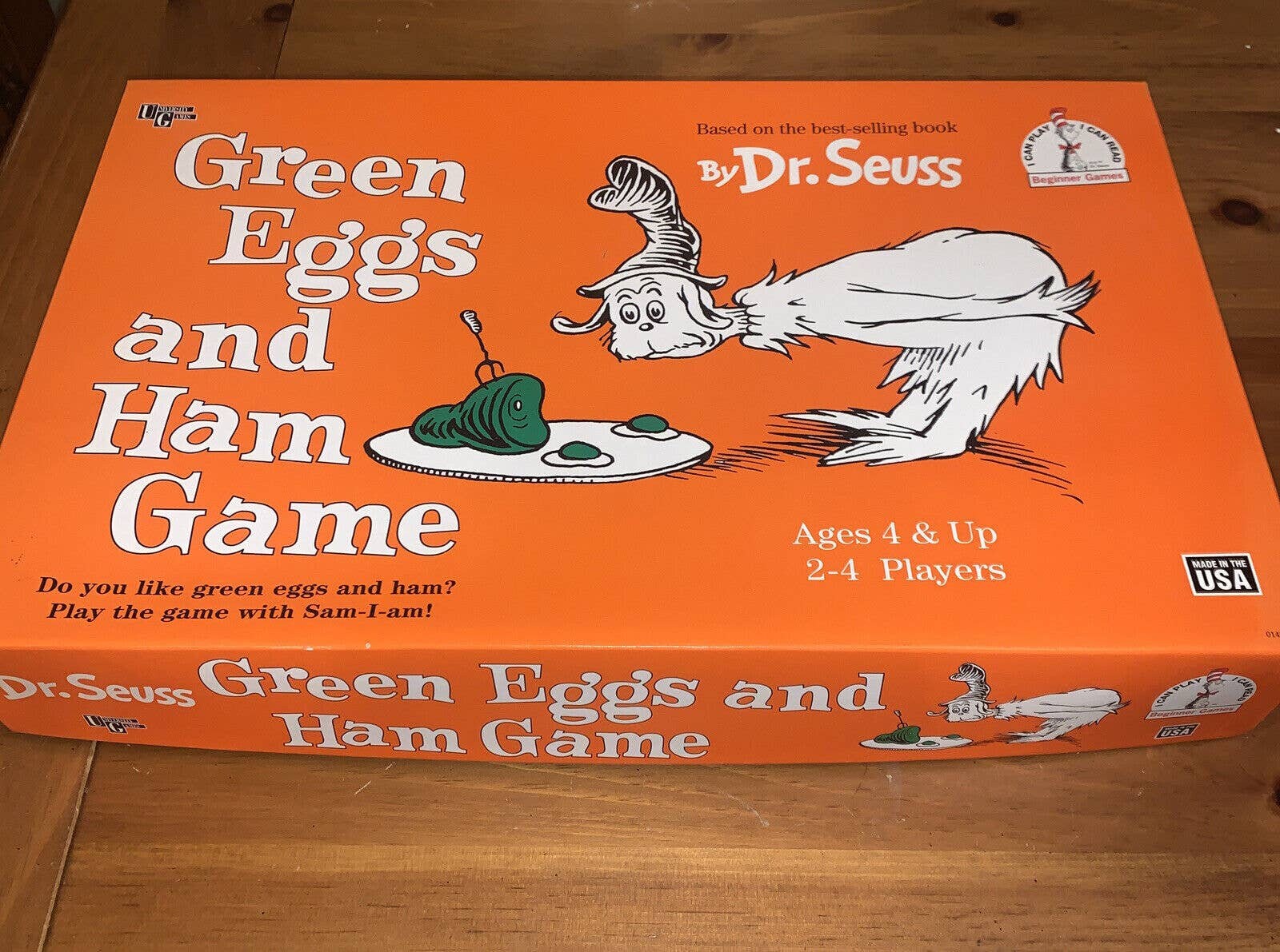 Green Eggs and Ham Board Game Dr. Seuss University Games Brand NEW Open ...