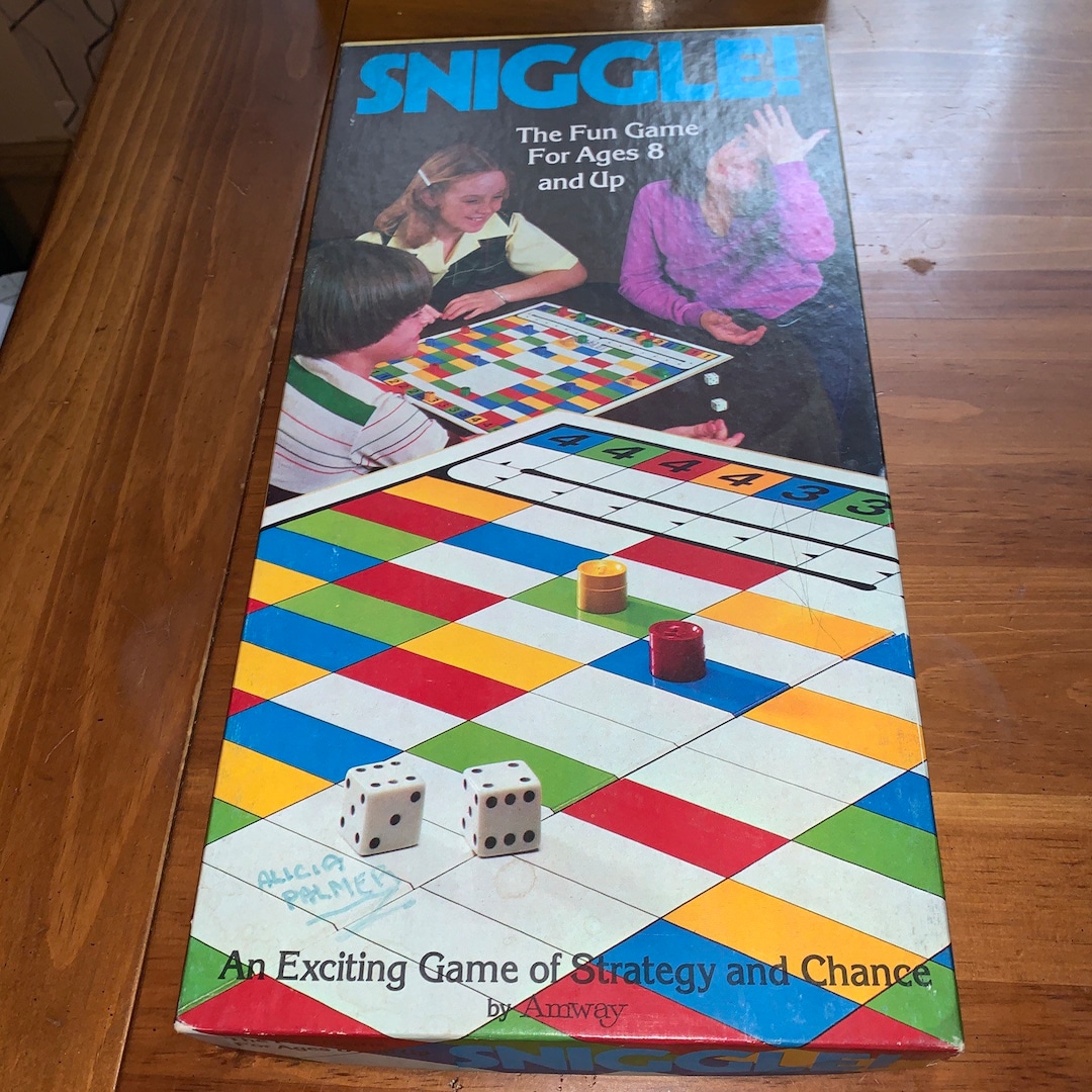 Sniggle 1980s Amway Strategies and Chance Game Complete No Directions ...