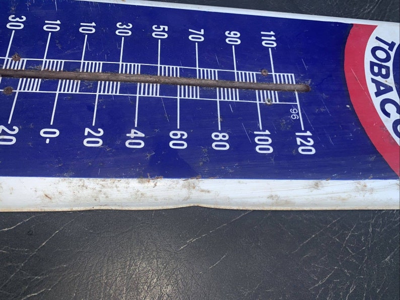 Mail Pouch Chewing Tobacco 39" Thermometer Sign Vintage 1950’s - Etsy