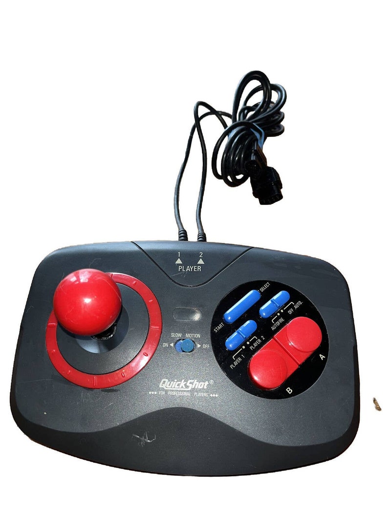 Nintendo Nes Quick Shotjoystick Professional Controller Quick Shot QS ...