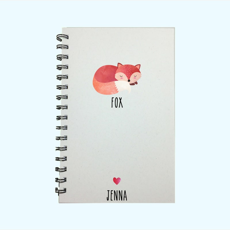 Fox Notebook - Etsy