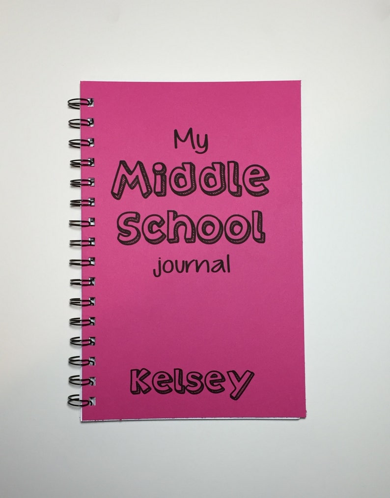 Middle School Notebook Middle School Journal Notebook - Etsy