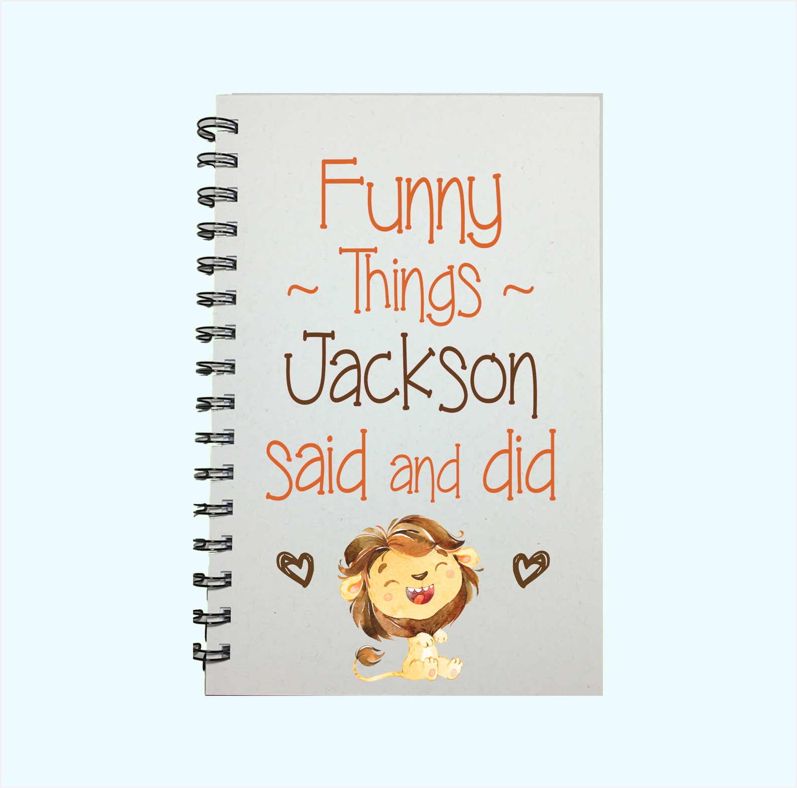 Funny Things My Kids Say Kids Quote Journal Baby Shower - Etsy