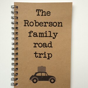 Road Trip, Family Road Trip, Car Trip, Road Trip Journal, Personalized ...