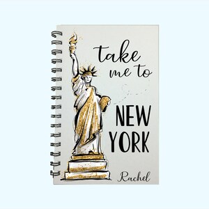 New York, Trip to New York, New York Journal, New York Gift, Statue of ...