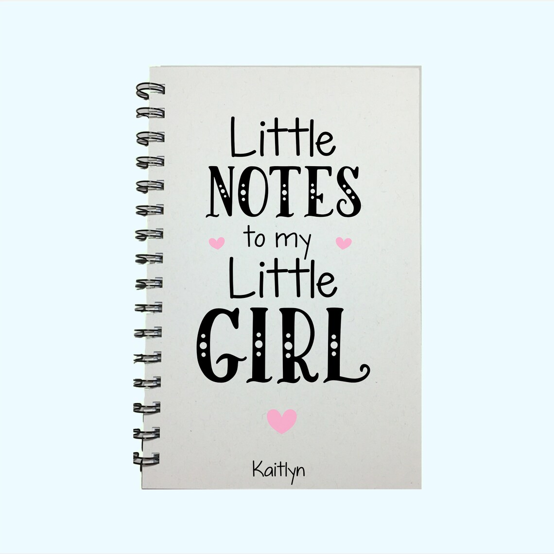 Little Notes to My Little Girl Baby Keepsake Gift to My - Etsy