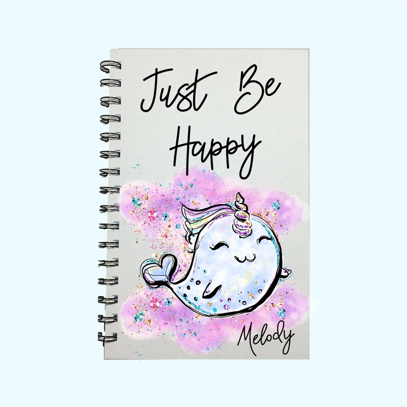 Narwhal Unicorn Journal Notebook Cute Journal Unicorn - Etsy