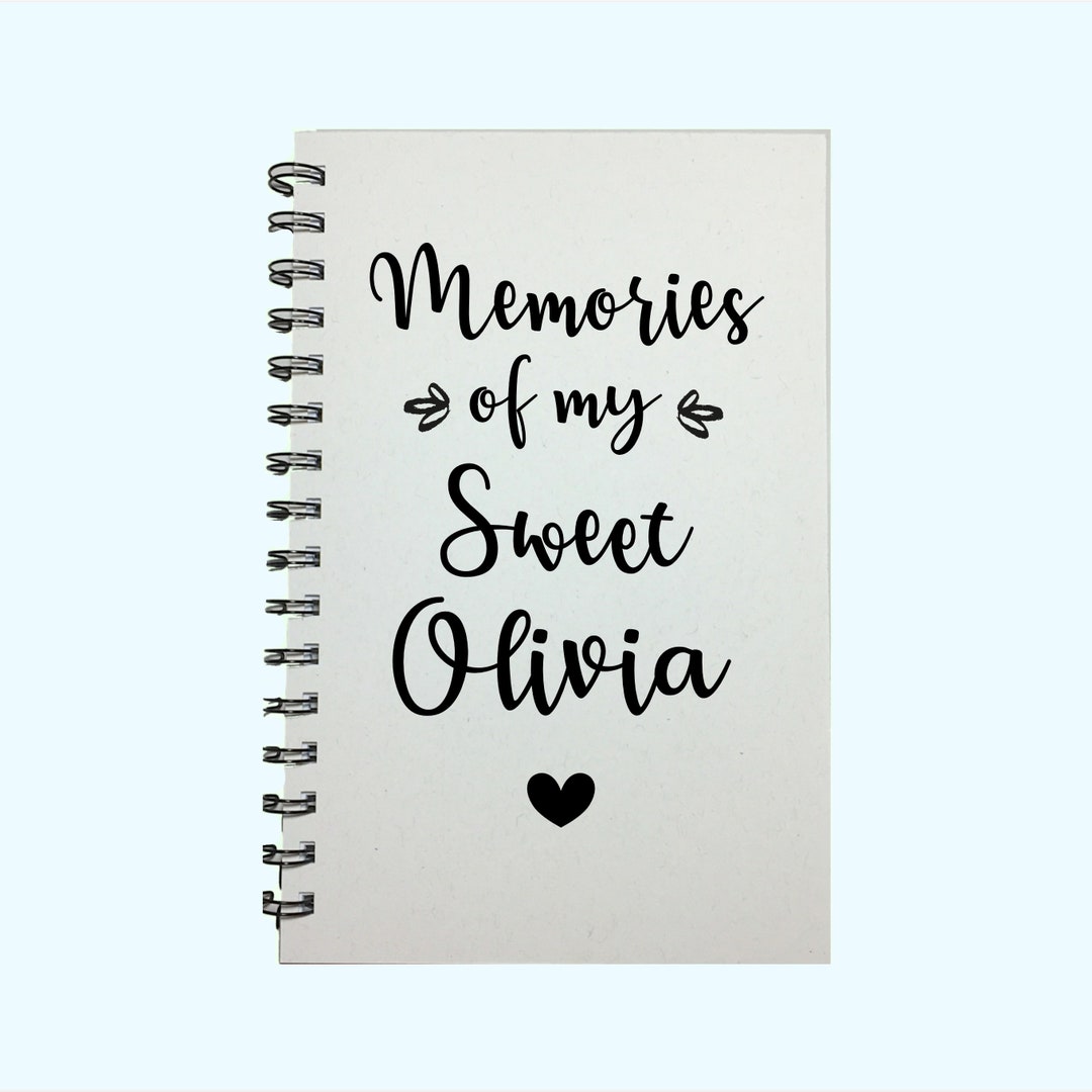 Loss of Child, Memory Book, Memories Book, Loss of Daughter, Loss of ...