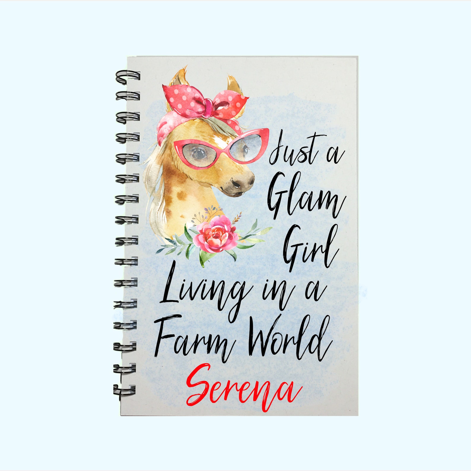 Cow Farm Animal Glam Girl Glam Girl Living in a Farm World - Etsy