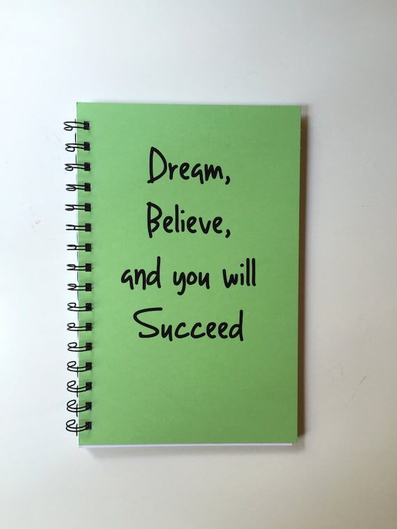 Spiral Notebook Dream Writing Journal Notebook Diary - Etsy