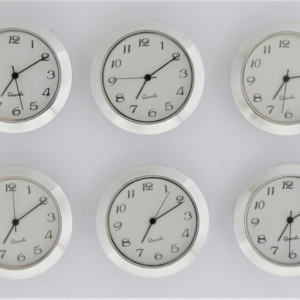 Small Clock Inserts for Crafts - Etsy
