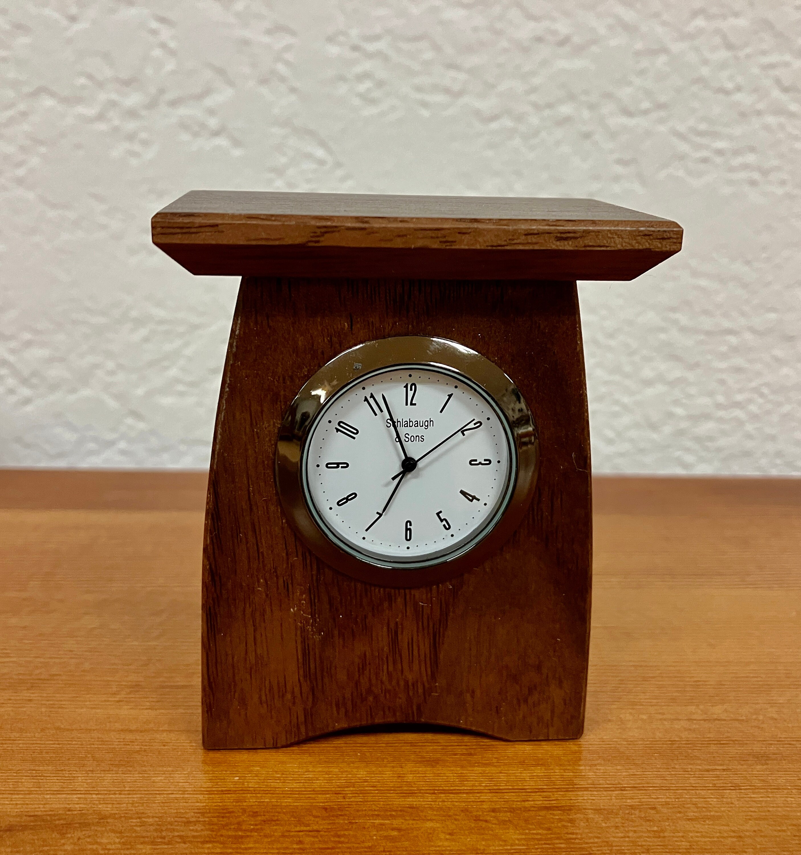Arts & Crafts Mini Mantel Clock - Etsy