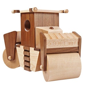 Pattern for Construction-grade Steamroller Plan by WOOD Magazine - Etsy