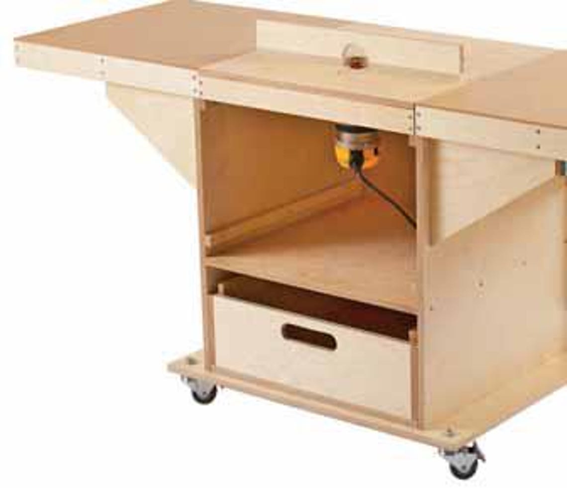 Quick-convert Tablesaw/router Station Downladable Woodworking Plan - Etsy