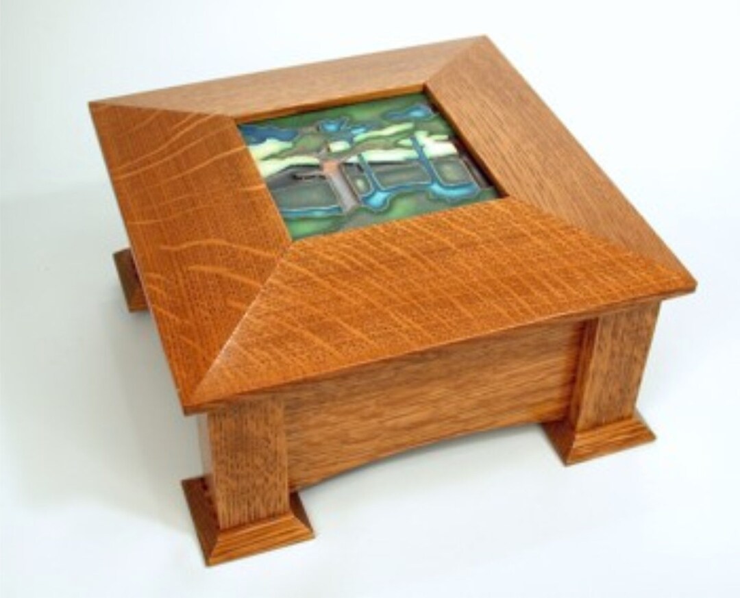 Mission/arts & Crafts Style Box: DOWNLOADABLE PLAN - Etsy