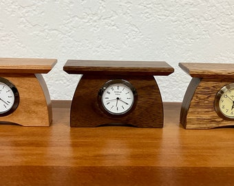 Arts & Crafts Mini Mantel Clock - Etsy