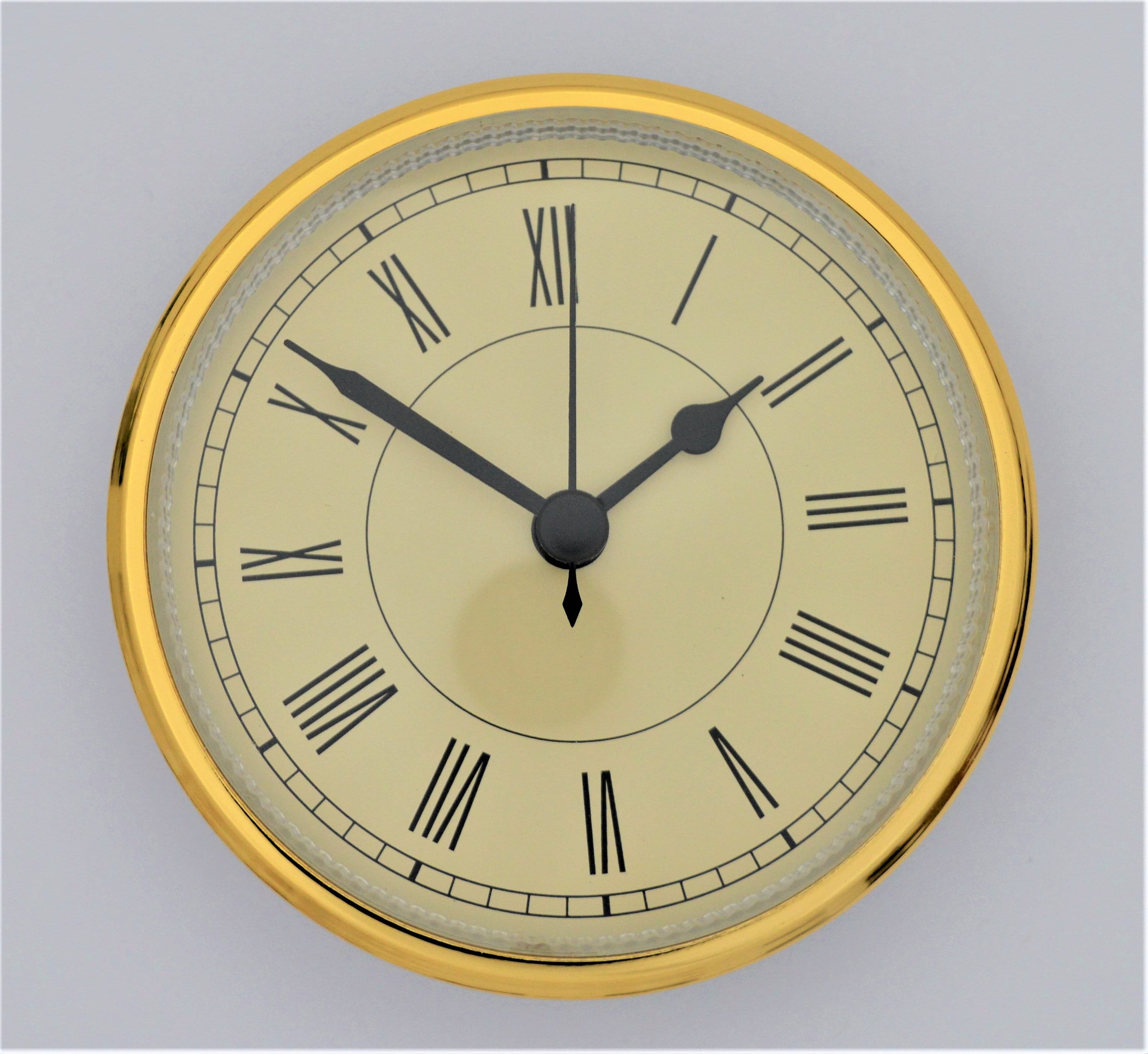 Quartz Clock Fit-up 2 3/4" (72mm) Ivory Roman - Etsy