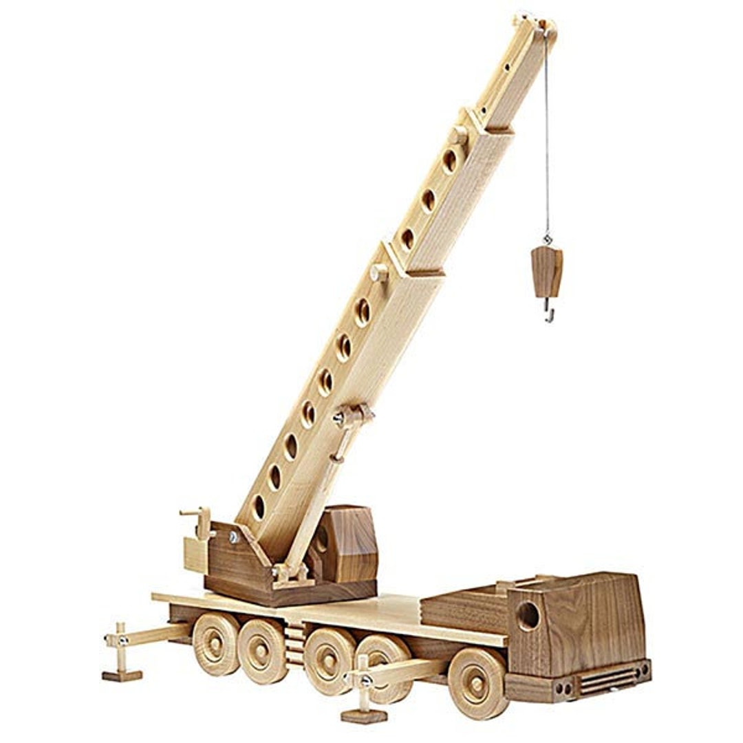 Pattern for Construction-grade Mobile Crane Plan by WOOD Magazine - Etsy