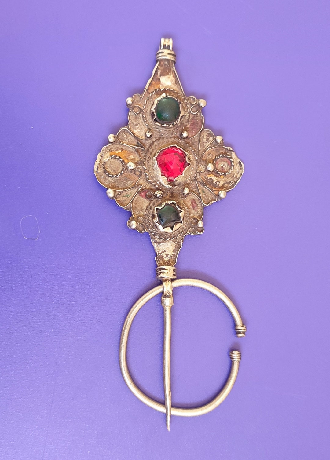 Morocco Maroc Marocco Antique Berber Fibula Fibule Berber Ethnic Tribal ...