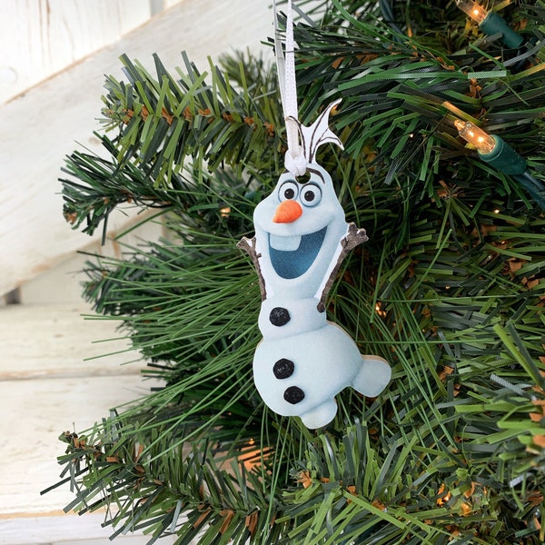 Olaf Ornament - Etsy