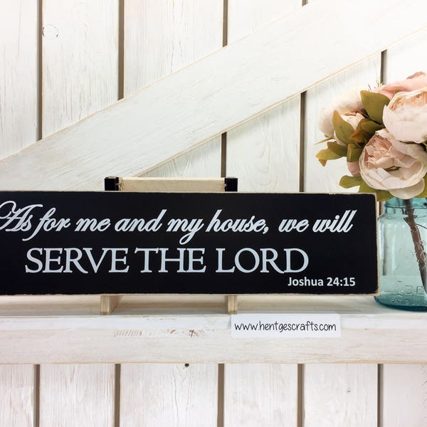 As for Me and My House - Etsy