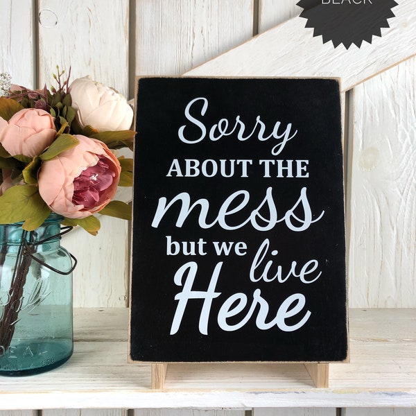 Messy House Sign - Etsy