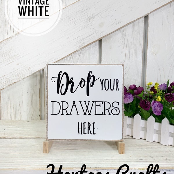 Drop Your Drawers - Etsy