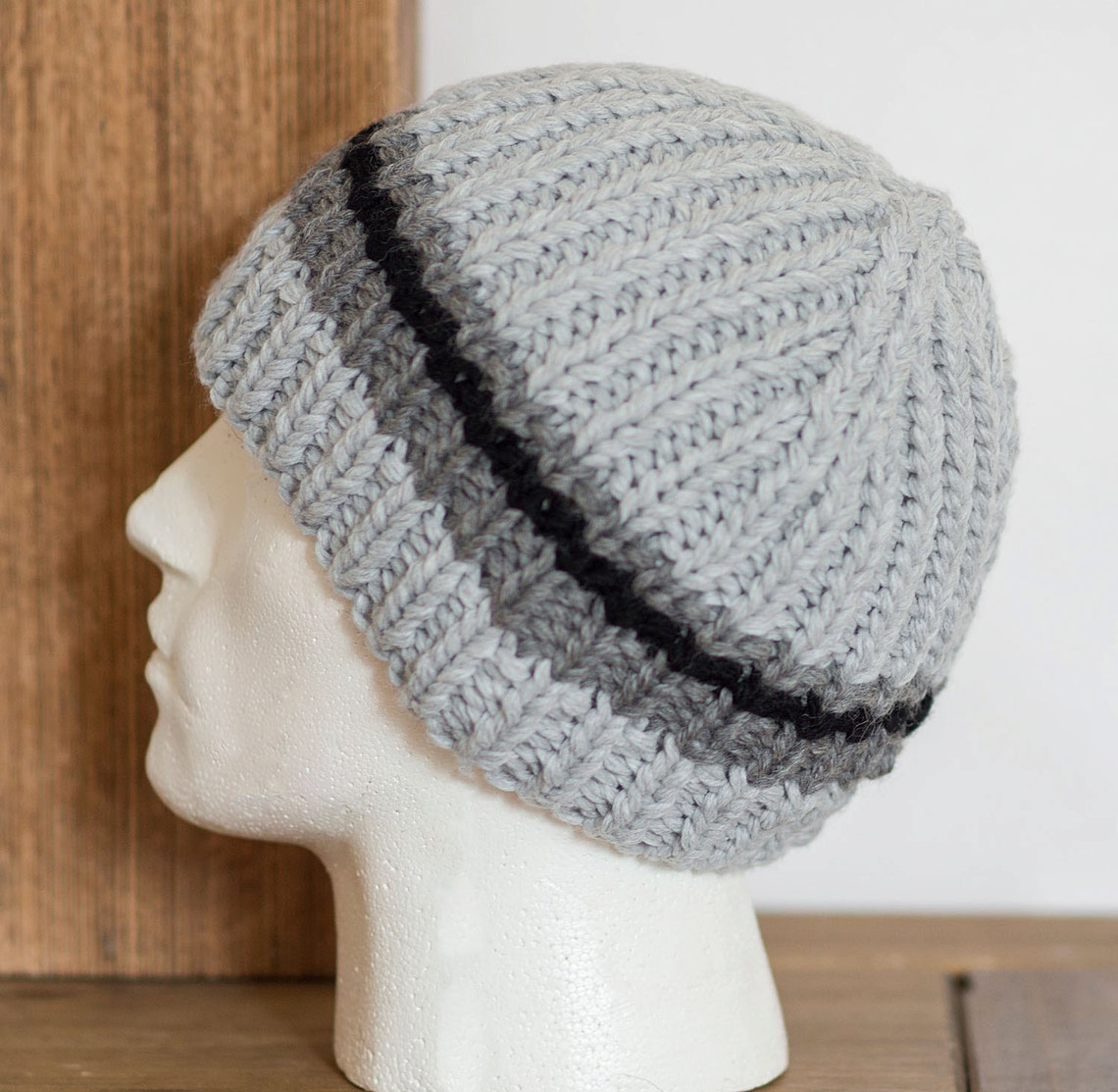 Men Grey Hat Light Grey Gray Knit Scarf Dark Grey Hat - Etsy
