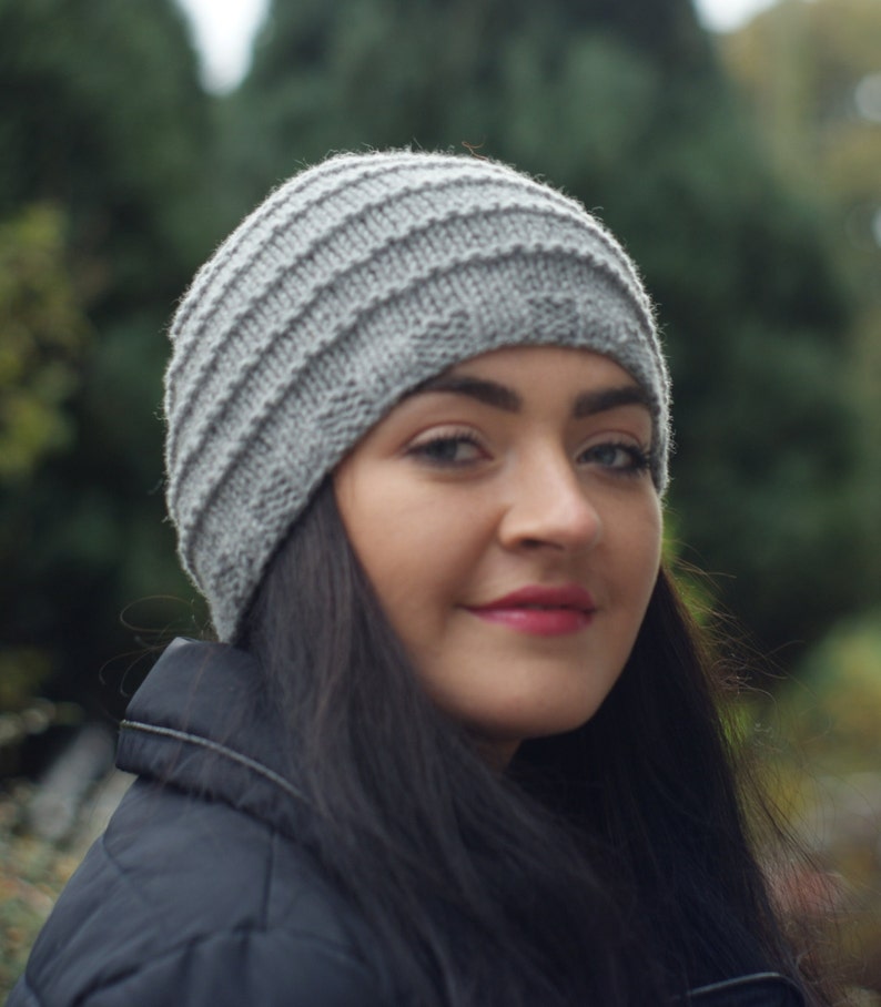 Women Hat 100% Cashmere Hat Grey Hat Loro Piana Classic - Etsy
