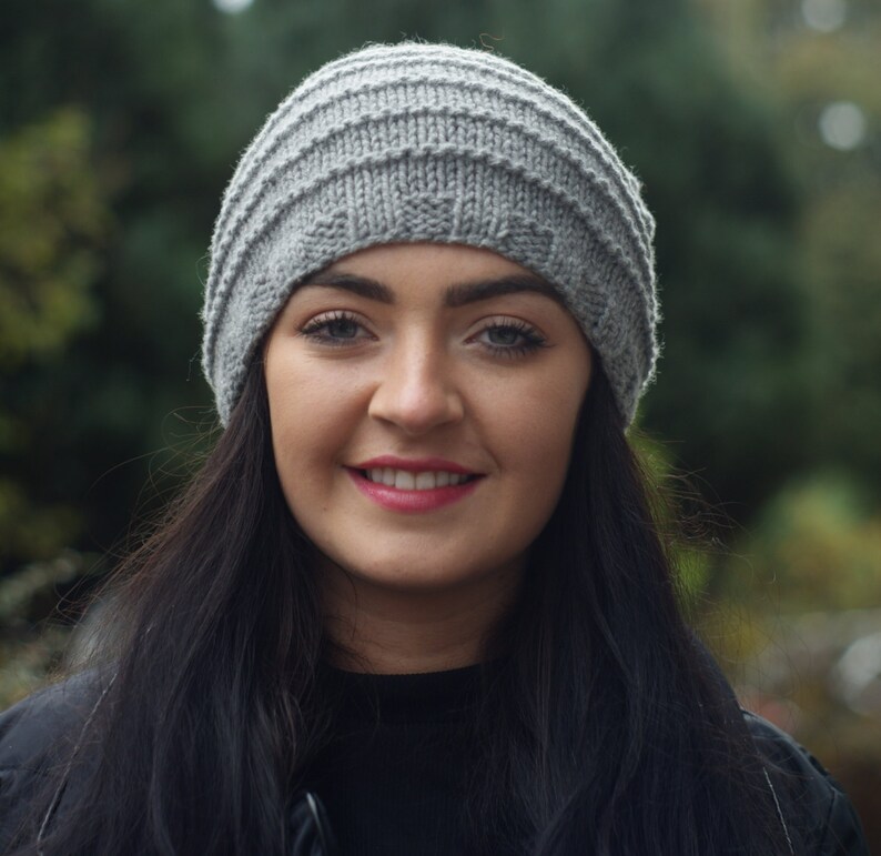 Women Hat 100% Cashmere Hat Grey Hat Loro Piana Classic - Etsy