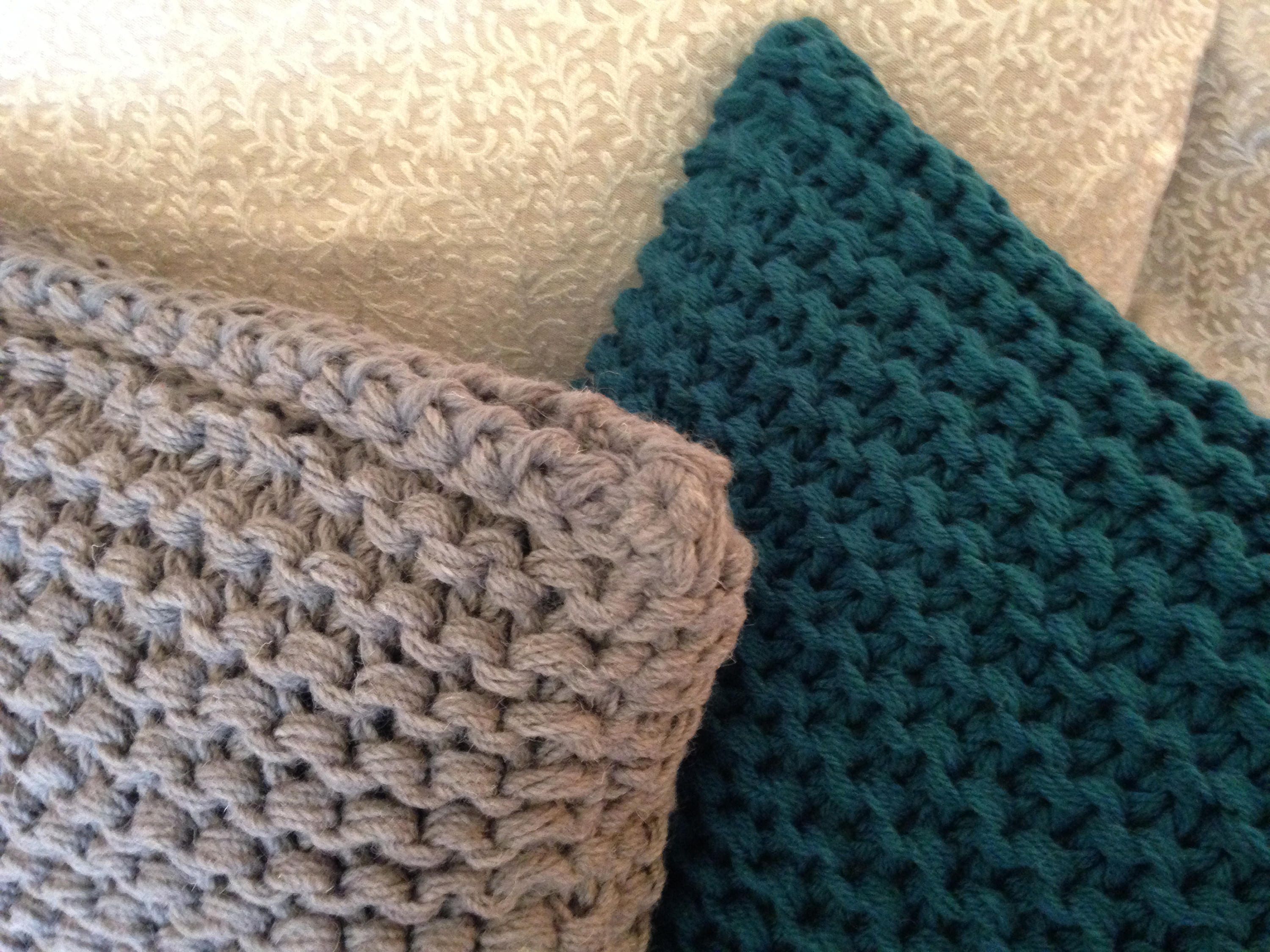 Huge Knit Cushion Grey Chunky Knit Chunky Yarn - Etsy