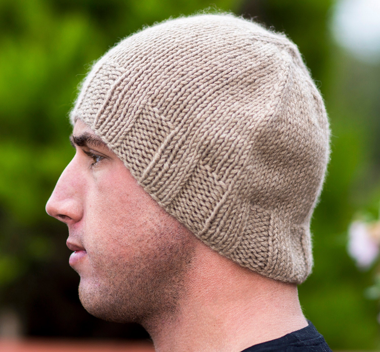 Men's Cashmere Hat, Beige, Loro Piana, Classic, Beanie, Mens Cashmere ...