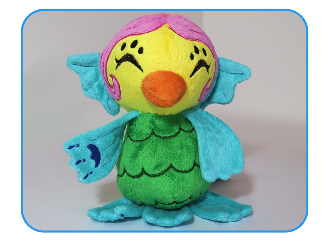 Amabie Japanese Yokai 3 Fin Mermaid Plushie - Etsy