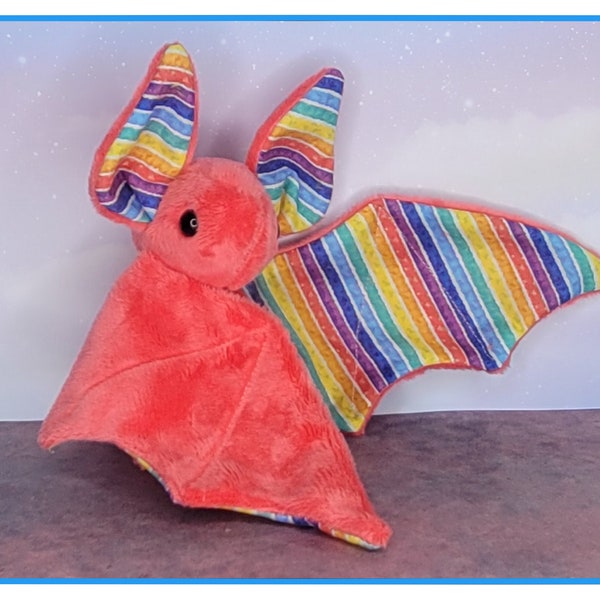 Pride Bat Plush - Etsy