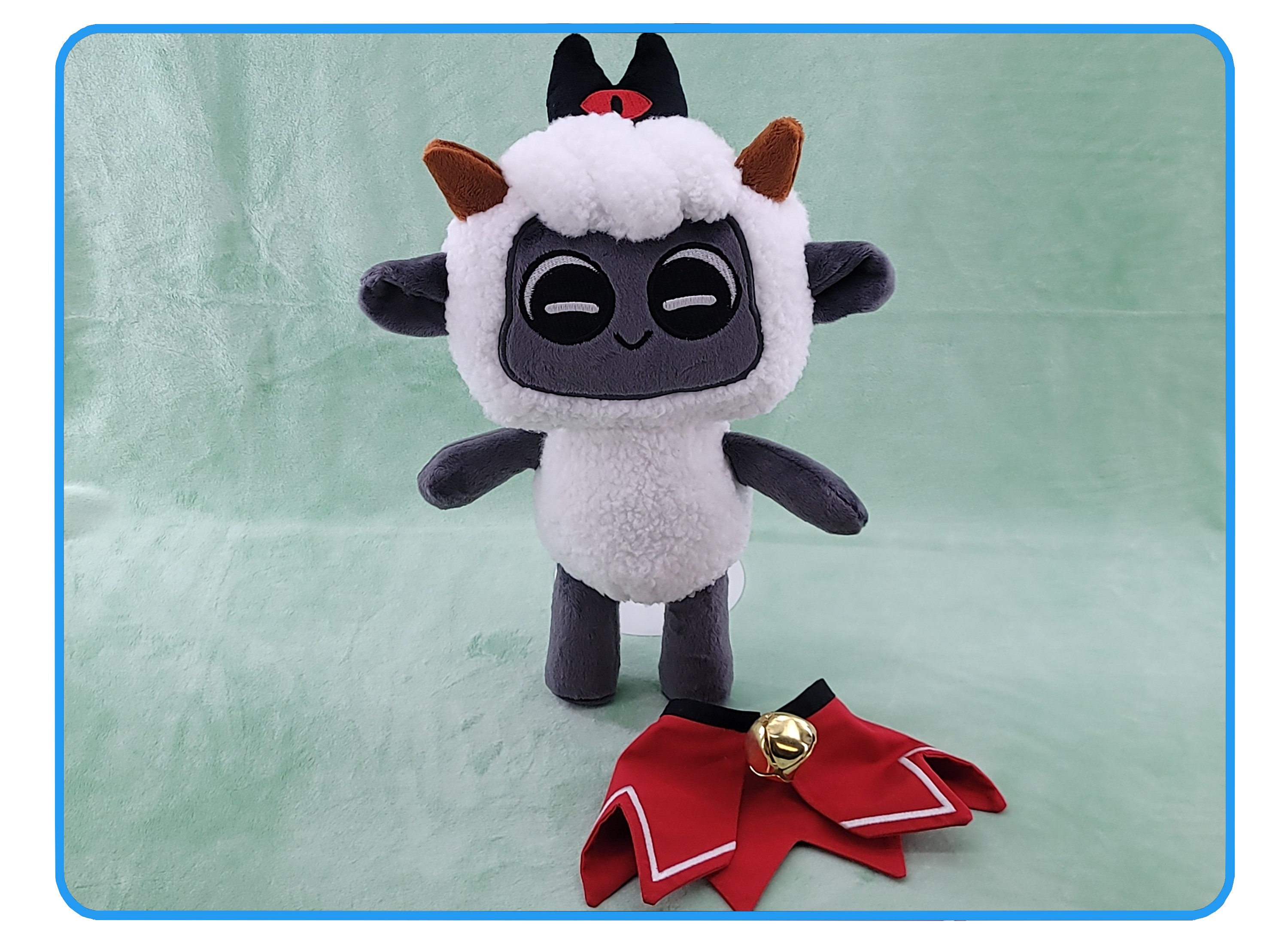 Cult of the Lamb Fan Plushie - Etsy Australia