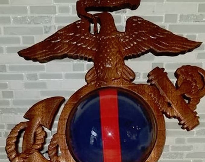 E.G.A. Globe Shadowbox - Etsy