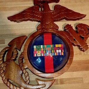 E.G.A. Globe Shadowbox - Etsy