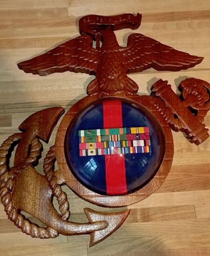 E.G.A. Globe Shadowbox - Etsy