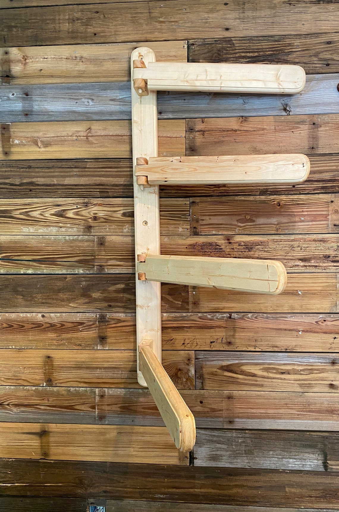 Swing Arm Wall Mounted Quilt Rack - Etsy