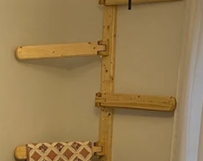 Swing Arm Wall Mounted Quilt Rack - Etsy